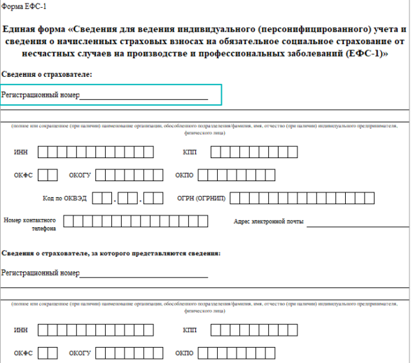 Код территориального органа СФР, принимающего ЕФС-1: как узнать